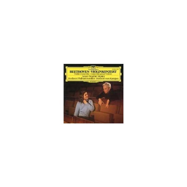 商品名：中古輸入クラシックCD HERBERT VON KARAJAN・ANNE-SOPHIE MUTTER(Violine) / BEETHOVEN：VIOLINKONZERT[輸入盤]413818-2used0130_cd