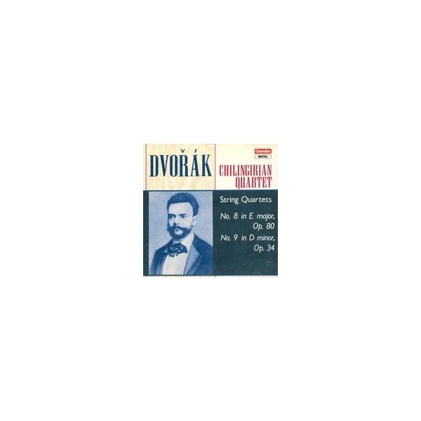 商品名：中古輸入クラシックCD Chilingirian Quartet / DVORAK：STRING QUARTETS Opp. 80 ＆ 34[輸入盤]CHAN8755used0130_cd
