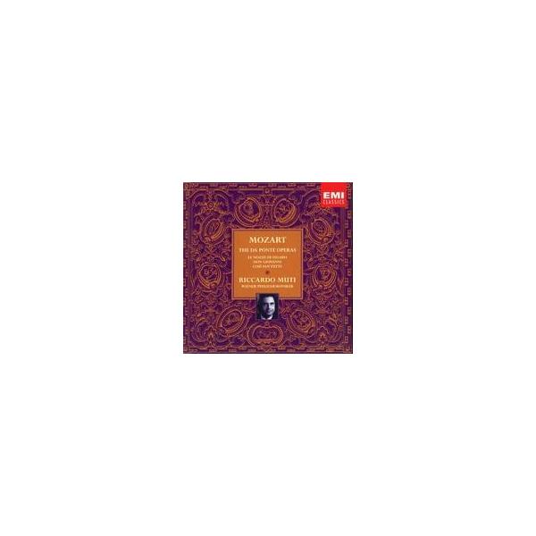 商品名：中古輸入クラシックCD RICCARDO MUTI / MOZART：THE DA PONTE OPERAS[輸入盤]5755352[商品仕様]・CD9枚組み・収納BOX付き・ブックレット付きused0130_cd