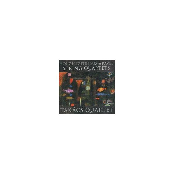 商品名：中古輸入クラシックCD TAKACS QUARTET / HOUGH・DUTILLEUX・RAVEL：STRING QUARTETS[輸入盤]CDA68400used0130_cd