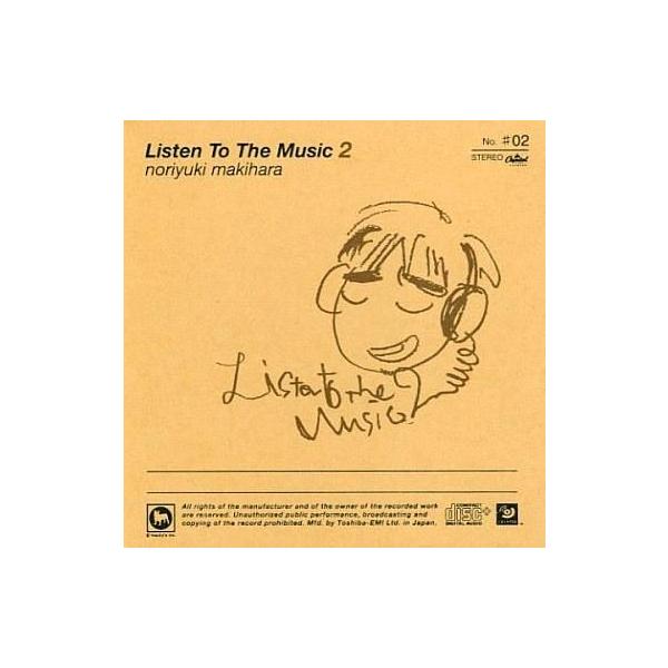 商品名：中古邦楽CD 槇原敬之 / Listen To The Music2[限定盤]TOCT-25748(1)Smile(2)Your Song(3)野に咲く花のように(4)traveling(5)I Will Be Here For Y...
