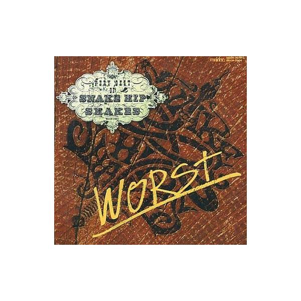 商品名：中古邦楽CD SNAKE HIP SHAKES / WORST〜VERY BEST OF SNAKE HIP SHAKES〜DVD LIMITED EDITION(限定盤)MECR-3019[1]〈CD〉(1)SNAKE HIP S...