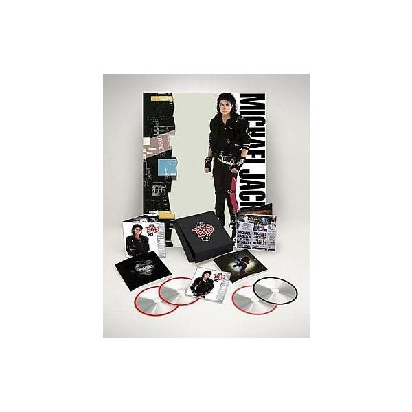 商品名：中古洋楽CD マイケル・ジャクソン / BAD(25周年記念デラックス・エディション)EICP-1541[商品仕様]・4枚組み(CD3枚+DVD)・収納BOX付き・ステッカー付き・ポスター付き・歌詞ブックレット付き・MVセット・レコ...