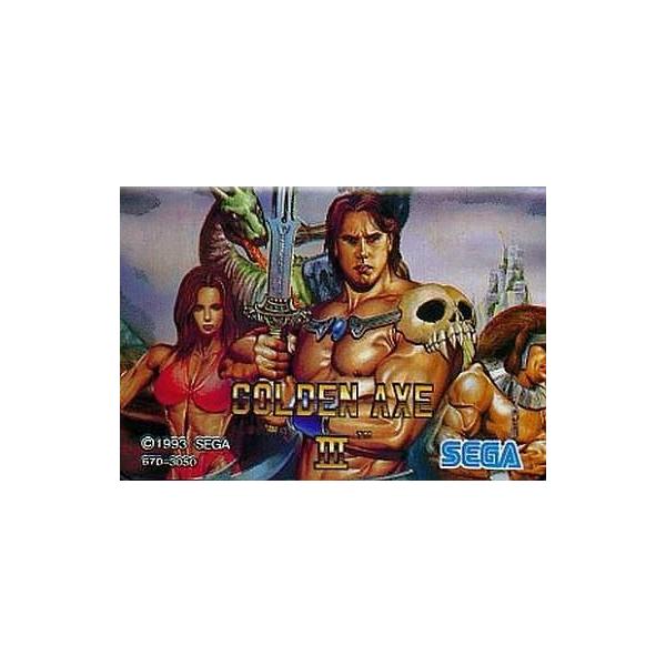商品名：中古メガドライブソフト ゴールデンアックスIII (箱説なし)G-4093used0130_game