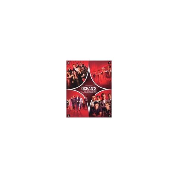 商品名：中古洋画Blu-ray Disc オーシャンズ  4フィルム・コレクション ブルーレイ [初回仕様版]10007349774枚組■特典・三方背BOX・ポストカード 6枚