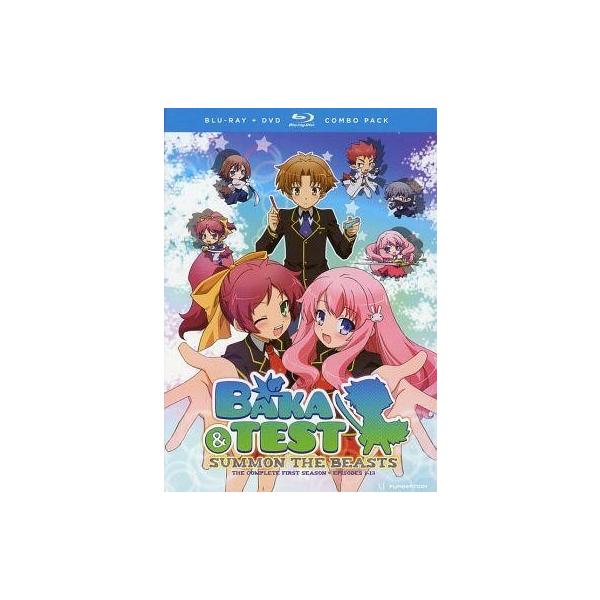 商品名：中古輸入アニメBlu-rayDisc BAKA＆TEST SUMON THE BEASTS COMPLETE FIRST SEASON BD+DVD Combo Pack[輸入盤]FN-01310ALTDVD：リージョン1.2.4/...
