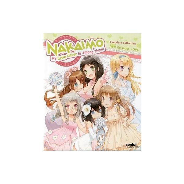 商品名：中古輸入アニメBlu-rayDisc NAKAIMO COMPLETE COLLECTION [輸入盤]SFB-NLS100リージョン：A/映像方式：不明/2枚組/全12話+OVA原題：この中に1人、妹がいる!