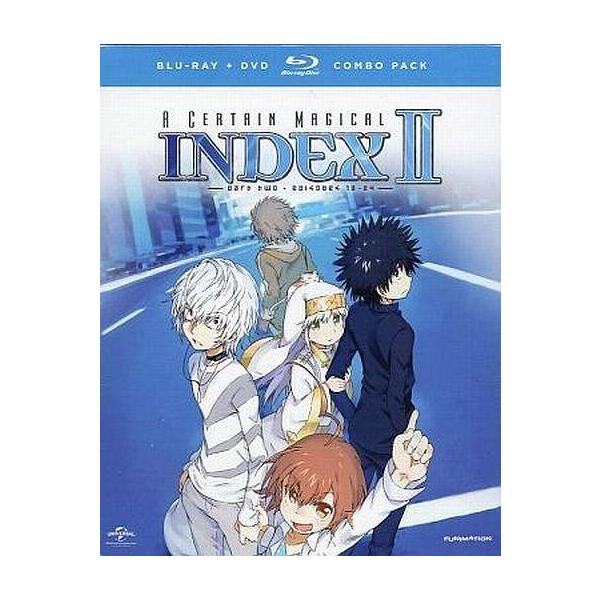 商品名：中古輸入アニメBlu-rayDisc A CERTAIN MAGICAL INDEX II PART TWO BD+DVD COMBO PACK [輸入盤]FN-06776BD　リージョン：A/映像方式：不明/2枚組DVD リージョ...