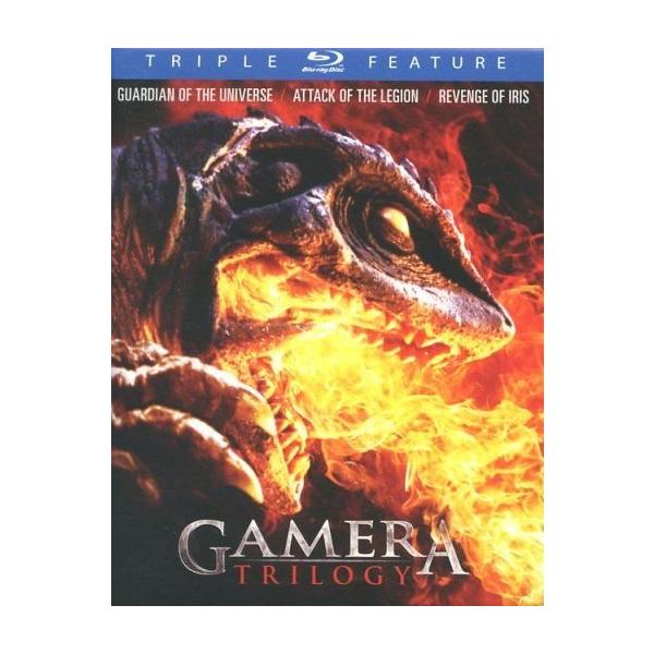 商品名：中古輸入洋画Blu-rayDisc GAMERA TRILOGY [輸入盤]リージョン：A/映像方式：不明/2枚組■特典・スリーブケース■収録内容・GAMERA：GUARDIAN OF THE UNIVERSE(原題：ガメラ 大怪獣...