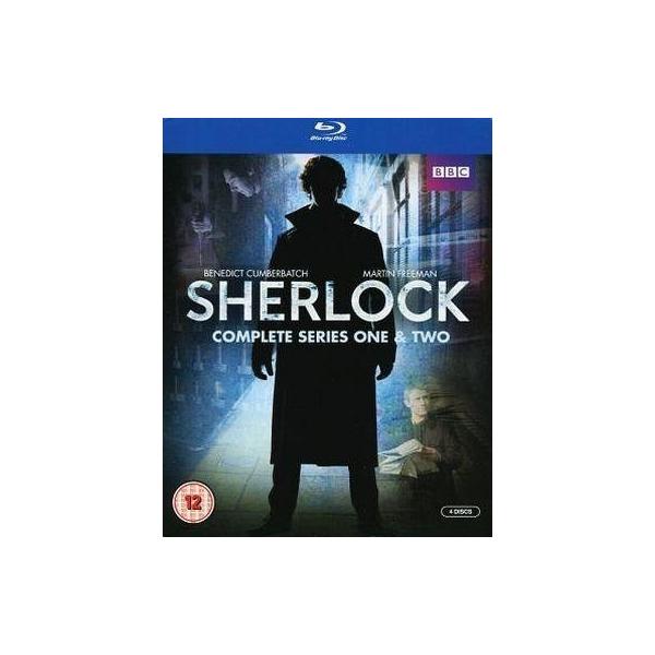 商品名：中古輸入海外TVドラマBlu-rayDisc SHERLOCK CONPLETE SERIES ONE ＆ TWO[輸入盤]BBCBD0172リージョン：不明/映像方式：不明/4枚組