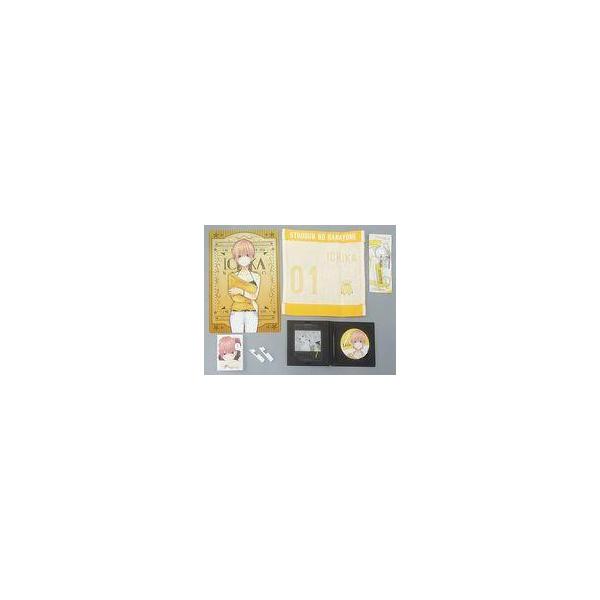 商品名：中古雑貨 中野一花 グッズセットA 「五等分の花嫁展 MAKEOVER」商品解説■「五等分の花嫁展 MAKEOVER」の「グッズセットA」になります。【商品詳細】＜セット内容＞・下敷きサイズ：B5・ミニハンカチサイズ：約20cm×2...