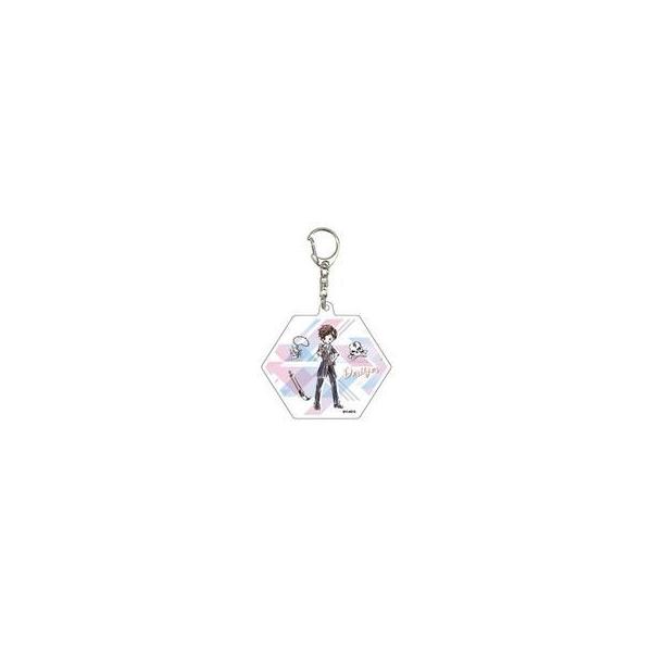 商品名：中古雑貨 ダイヤ(ブラック) 「アクリルキーホルダー AR performers 01」商品解説■GraffArtとは、A3オリジナルシリーズのらくがき風デザイン。六角形で切り出し印刷と加工を施したアクリルキーホルダーです。裏は無地...