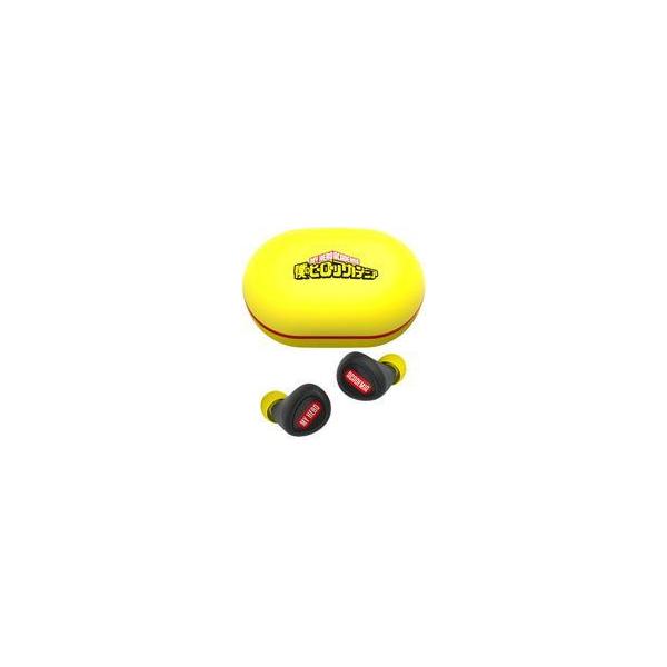 商品名：中古ヘッドフォン 僕のヒーローアカデミアモデル TRUE WIRELESS STEREO EARPHONES(ワイヤレスイヤホン) 商品解説■大人気アニメ！「僕のヒーローアカデミア」がワイヤレスイヤホンで登場！音楽ライフスタイルブラ...