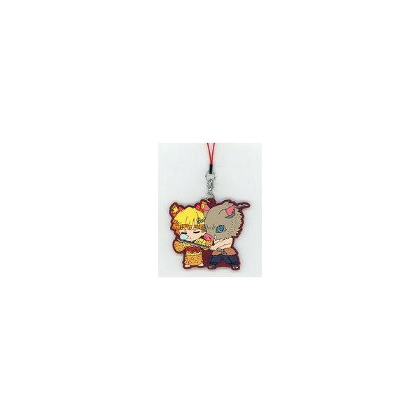 商品名：中古雑貨 我妻善逸＆嘴平伊之助 「鬼滅の刃 滅!カプセルラバーマスコット12」商品解説■「鬼滅の刃」カプセルラバーマスコットの第１２弾！【商品詳細】サイズ：約6cm※こちらの商品はカプセルトイです。