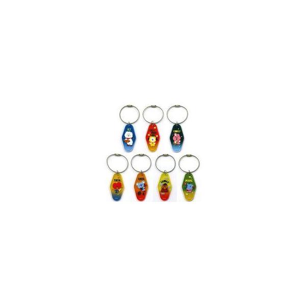 商品名：中古雑貨 全7種セット アクリルキーホルダー THE GREEN PLANET 「BT21」 ファミリーマート限定 Part7商品解説■こちらの商品は「BT21」のファミリーマート限定グッズ Part7『アクリルキーホルダー THE...