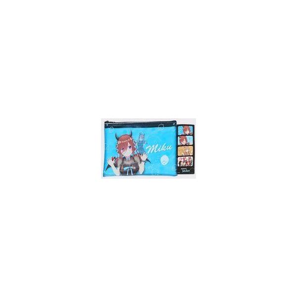 商品名：中古雑貨 中野三玖 クリアポーチ・プリントシール付き Little devil 「映画 五等分の花嫁 POP UP STORE in 東急ハンズ 1st Round」商品解説■「映画 五等分の花嫁 POP UP STORE in 東...