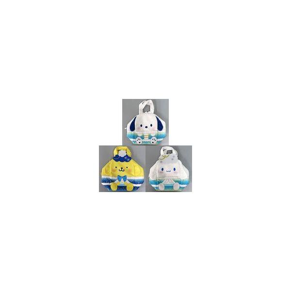 商品名：中古バッグ 全3種セット スノーブライトふわふわバッグ2 「サンリオキャラクターズ」E85617商品解説■こちらの商品は「サンリオキャラクターズ スノーブライトふわふわバッグ2」の全3種セットです。【商品解説】＜セット内容＞ポチャッ...