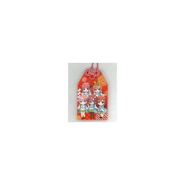 商品名：中古神社関連 集合 アクリルお守り 「五等分の花嫁展 MAKEOVER 京都会場」商品解説■「五等分の花嫁展 MAKEOVER 京都会場」グッズの「アクリルお守り」になります。【商品詳細】サイズ：約80×50mm