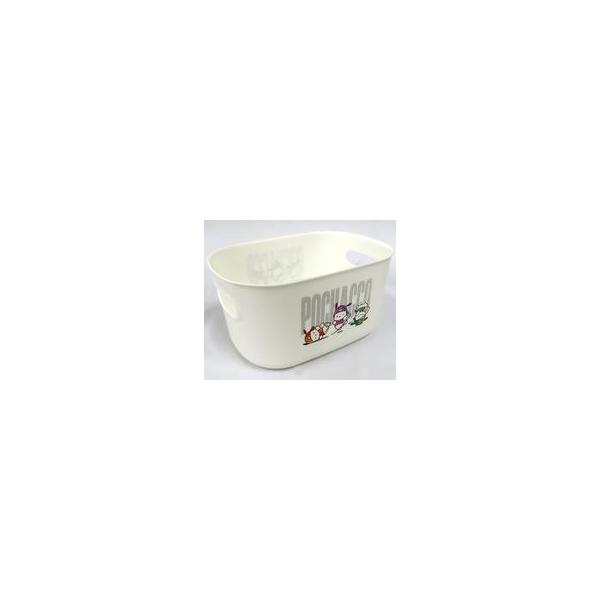 商品名：中古雑貨 14.ポチャッコ 収納ケース 白 「サンリオ当りくじ ポチャッコ当りくじ」商品解説■「サンリオ当りくじ ポチャッコ当りくじ」の景品です。【商品詳細】サイズ：約横240×縦120×奥行き160mm