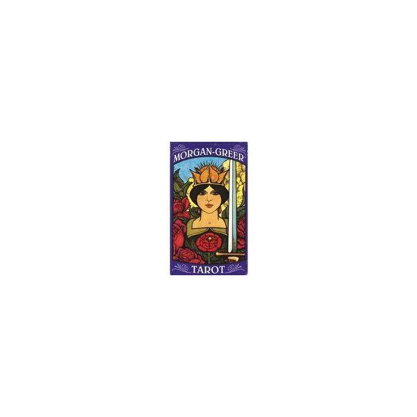 商品名：中古雑貨 モーガン・グリア・タロット Morgan Greer Tarot商品解説■「モーガン・グリア・タロット」です。【商品詳細】仕様：カード78枚組(内、説明カード2枚)、ケース付きケースサイズ：約12.3×7.2cmカードサイ...
