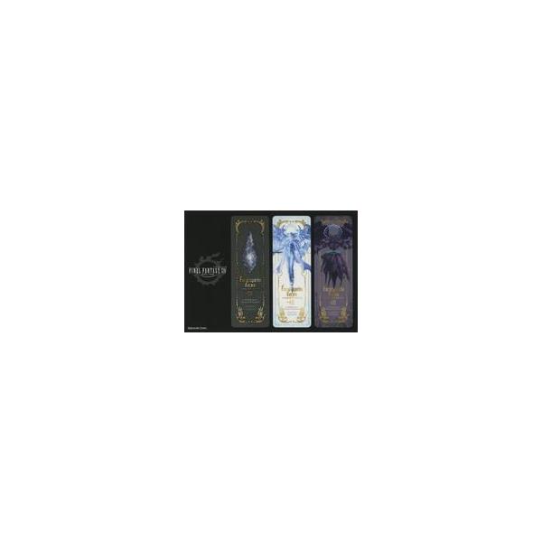 商品名：中古ブックカバー・栞 オリジナルクリアブックマーカーセット 「ファイナルファンタジーXIV Encyclopaedia Eorzea 〜The World of FINAL FANTASY XIV〜 Volume III」 e-ST...