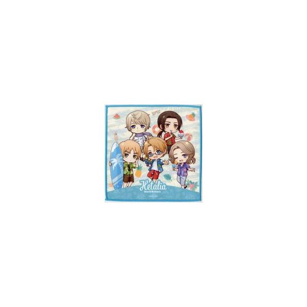 商品名：中古タオル・手ぬぐい 集合(ブルー) マイクロファイバータオル 「ヘタリア World★Stars CHARA×MEKI store」商品解説■「ヘタリア World★Stars CHARA×MEKI store」の「マイクロファイ...