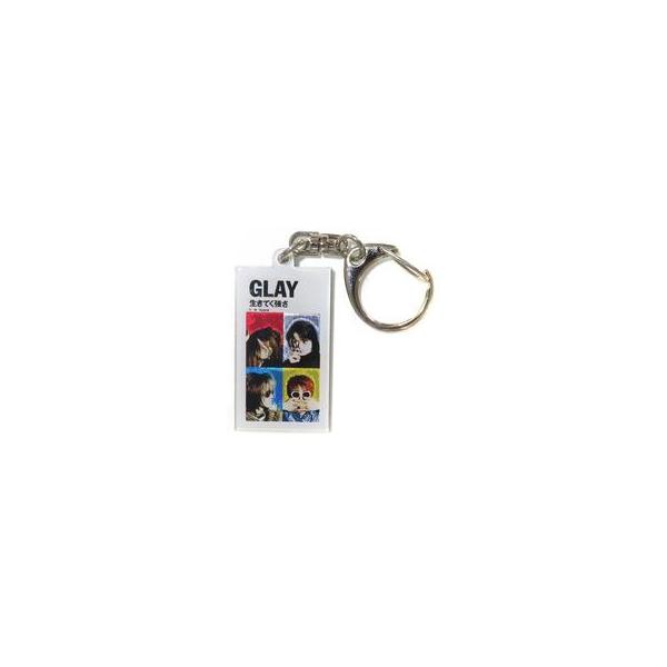 商品名：中古キーホルダー GLAY シングルジャケットキーホルダー(生きてく強さ) 「GLAY 30th Anniversary Project sponsored by Amex」 カード新規入会キャンペーン特典商品解説■GLAYとアメリ...