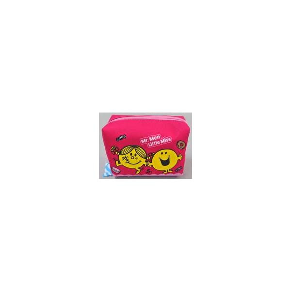 商品名：中古バッグ ふたり パフプリントポーチ 「MR.MEN LITTLE MISS」商品解説■「MR.MEN LITTLE MISS」より、『パフプリントポーチ』の登場です。【商品詳細】サイズ：約W140×H100×D75mm中古注意事...