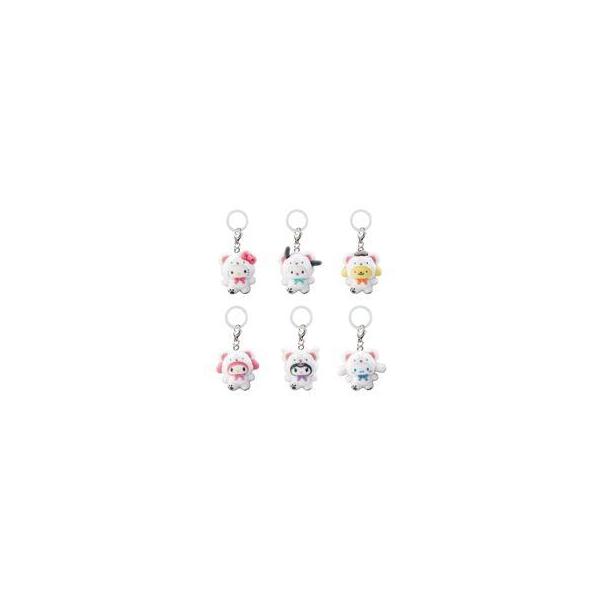 商品名：中古ストラップ 全6種セット 「めじるしアクセサリー サンリオキャラクターズ 〜ふわふわスノー〜」商品解説■めじるしアクセサリー サンリオキャラクターズ 〜ふわふわスノー〜が登場!全6種セットです。【商品詳細】＜セット内容＞ハローキ...