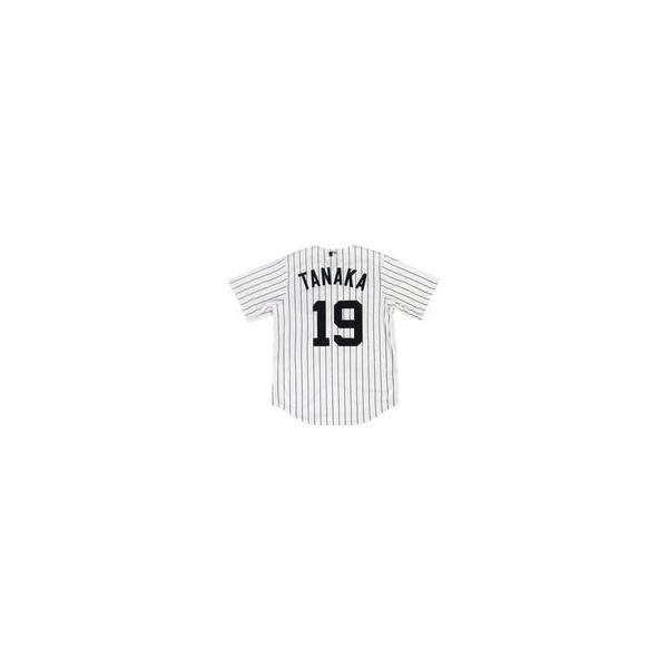 商品名：中古衣料雑貨 田中将大#19(ニューヨーク・ヤンキース) レプリカユニフォーム クールベース(右袖ワッペンなし) ホワイト Mサイズ商品解説■田中将大(ニューヨーク・ヤンキース) Majestic製のレプリカユニフォームです。真夏の...