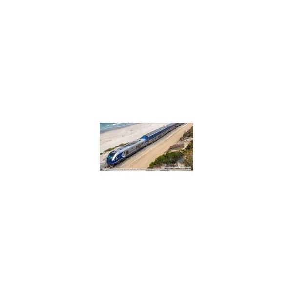 商品名：中古鉄道模型 1/160 Amtrak Pacific Surfliner 4両増結セット [106-9002]106-9002商品解説■【SC-44 チャージャー】2017年に登場したSC-44チャージャーは4400馬力で、北米市...