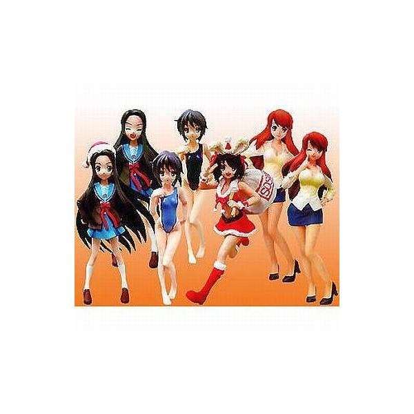 商品名：中古トレーディングフィギュア 全7種セット figure MEISTER-フィギュアマイスター- 涼宮ハルヒの憂鬱2 商品解説■今、市場で大旋風を巻起こしている『涼宮ハルヒの憂鬱』のフィギュアマイスターの第2弾が登場!!第2弾も引続...