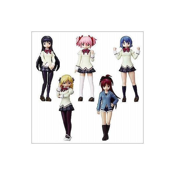 商品名：中古トレーディングフィギュア 全5種セット 「SR 魔法少女まどか☆マギカ」商品解説■人気アニメ「魔法少女まどか☆マギカ」のキャラクターがSRシリーズのカプセルフィギュアとなって登場です。全5種セット。【セット内容】鹿目まどか暁美ほ...
