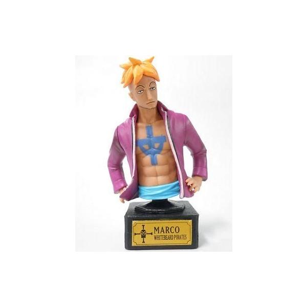 商品名：中古トレーディングフィギュア 5.マルコ 「ワンピース ONE PIECE STATUE 03」 2158056商品解説■伝説となる海賊達の英姿を刻んだ胸像コレクション第3弾!今までのカプセルフィギュアでは再現できなかった細かな表情...