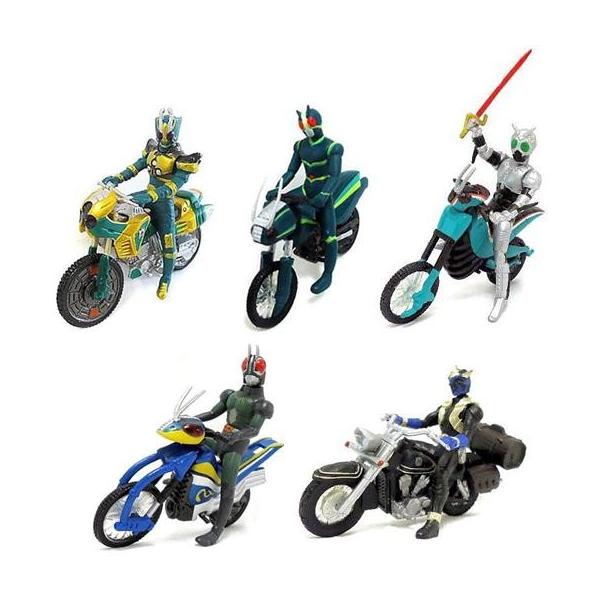 商品名：中古トレーディングフィギュア 全5種セット 「特撮メカコレクション ライダーマシンクロニクル6」商品解説■ライダーマシンクロニクル第6弾に突入!!!新ライダー登場、業界初の立体化など数々の革新を遂げている!ここまで細部のリアルさにこ...