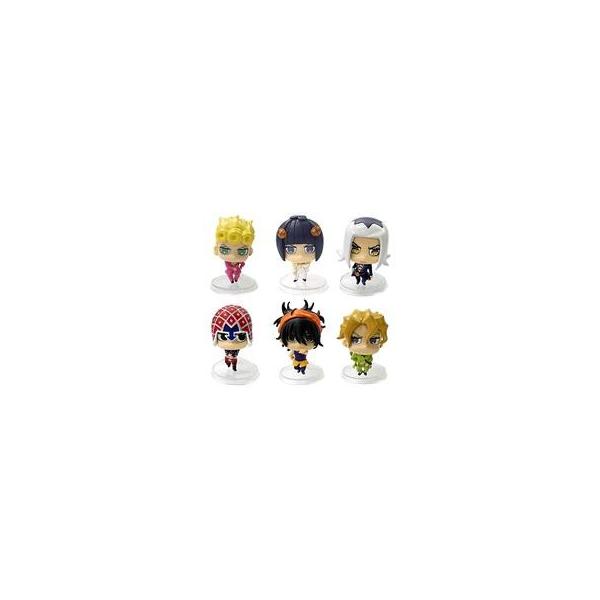 商品名：中古トレーディングフィギュア 全6種セット 「ジョジョの奇妙な冒険 黄金の風 カプセルフィギュアコレクション01」商品解説■大人気TVアニメ「ジョジョの奇妙な冒険 黄金の風」から、「ジョジョの奇妙な冒険」新たなガシャポンフィギュアシ...