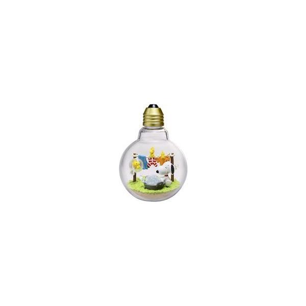 商品名：中古トレーディングフィギュア 1.Sunny Day 今日はお洗濯日和 「SNOOPY WEATHER Terrarium」商品解説■人気のテラリウムシリーズから「天気」をテーマにしたラインナップが登場!電球をモチーフにした容器や、...