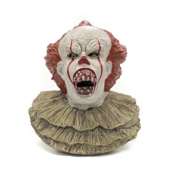 商品名：中古トレーディングフィギュア Terror face 「IT PENNYWISE COLLECTION」商品解説■ホラー映画史上No.1ヒットを記録した『IT』が、ついにガチャ初登場です。驚愕の造形クオリティでピエロのペニーワイズを...