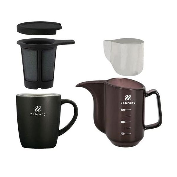 商品名：中古トレーディングフィギュア 計量ドリップポット Zebrang・真空二重マグコーヒーメーカー Zebrang 「ハリオ ゼブラン MINIATURE COLLECTION」商品解説■ハリオが立ち上げたアウトドア用コーヒーギアブラン...