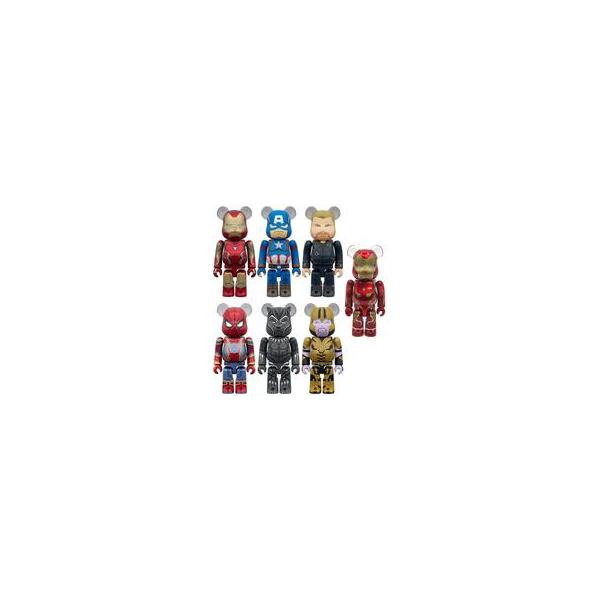 商品名：中古トレーディングフィギュア 全7種セット 「BE＠RBRICK-ベアブリック- CHASE MARVEL INFINITY SAGA」商品解説■BE＠RBRICK-ベアブリック- CHASE MARVEL INFINITY SAG...