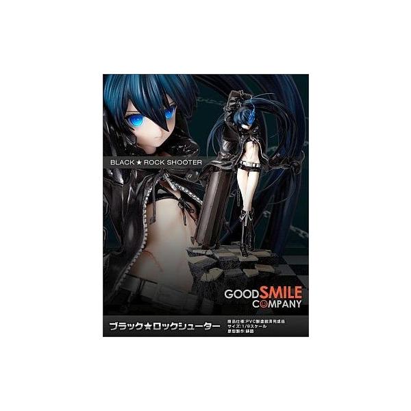 商品名：中古フィギュア ブラック★ロックシューター 「ブラック★ロックシューター」 1/8PVC塗装済み完成品 商品解説■イラストレーターhuke氏のオリジナルキャラクター「ブラック★ロックシューター」を立体化。オリジナルイラストにインスピ...