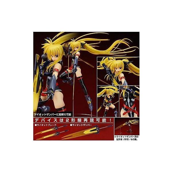 商品名：中古フィギュア フェイト・T・ハラオウン 真・ソニックフォーム 「魔法少女リリカルなのはStrikerS」 1/7 PVC塗装済み完成品商品解説■人気アニメシリーズ3作目「魔法少女リリカルなのはStrikerS」より、『フェイト・T...