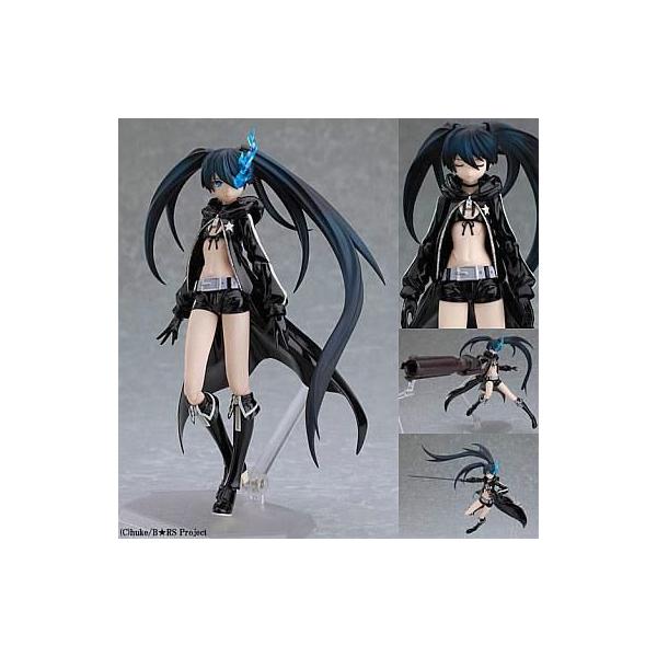 商品名：中古フィギュア figma ブラック★ロックシューター 「ブラック★ロックシューター」 商品解説■闇を駆ける青い流星。 『ブラック★ロックシューター』が待望のfigma化!!スムーズ且つキチッと決まるfigmaオリジナル関節パーツで...