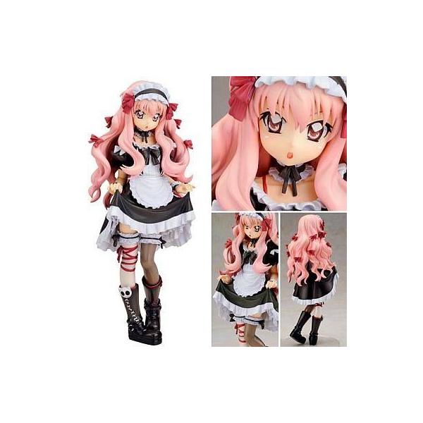 商品名：中古フィギュア ルイズ ゴスパンクVer. 「ゼロの使い魔 三美姫の輪舞」 1/8 PVC塗装済み完成品商品解説■人気ファンタジーアニメシリーズ3作目『ゼロの使い魔-三美姫の輪舞-』より、ヒロイン「ルイズ」がゴスパンク姿で登場。すま...