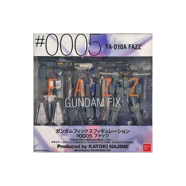 商品名：中古フィギュア FA-010A FAZZ(ファッツ) 「ガンダム・センチネル」 GUNDAM FIX FIGURATION #0005商品解説■ガンダムセンチネルに登場するZZガンダムの別タイプMS。元デザインもカトキ氏によるものだ...