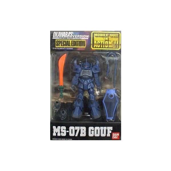 商品名：中古フィギュア MS IN ACTION!! グフ 大河原邦男イラストVer. 「機動戦士ガンダム」商品解説■used0130_figures