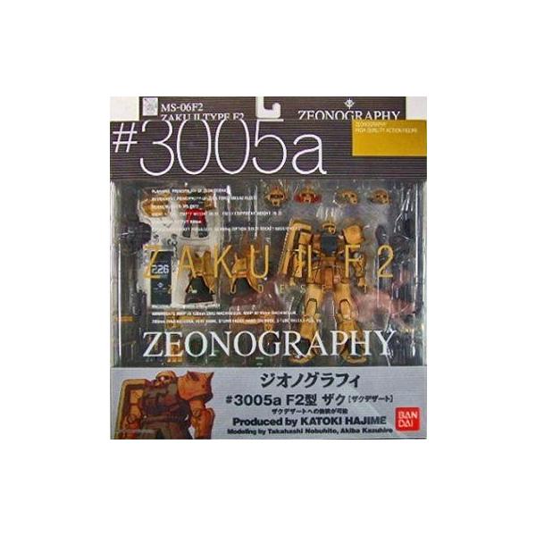 商品名：中古フィギュア F2型 ザク MS-06D ザクデザート GUNDAM FIX FIGURATION ZEONOGRAPHY #3005a 「機動戦士ガンダム」商品解説■カトキハジメのオリジナルデザインであるザクF2型がついに登場!...