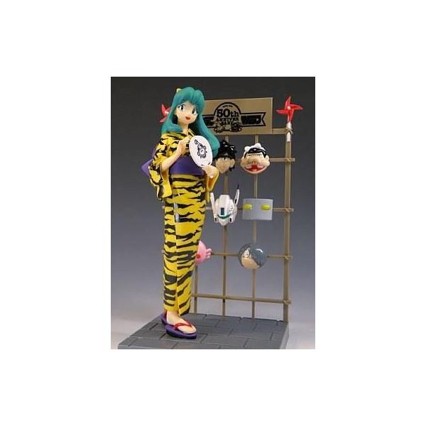 商品名：中古フィギュア ラム「うる星やつら」サンデー×マガジン50周年コラボ エクストラフィギュアまつりのよるに18683商品解説■「週刊少年サンデー」＆「週刊少年マガジン」各誌を代表する人気ヒロインが浴衣姿で登場!背景のお面屋さんには、バ...