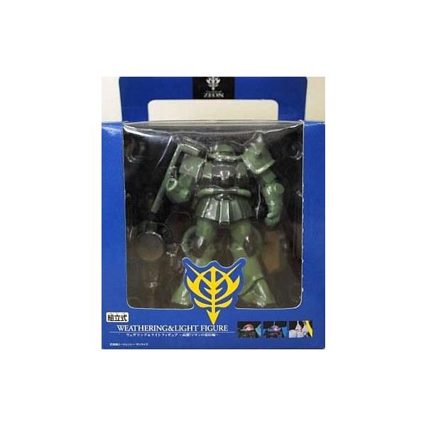 商品名：中古フィギュア MS-06F 量産型ザクII 「機動戦士ガンダム」 機動戦士ガンダム ウェザリング＆ライトフィギュア 〜高潔!ジオンの忠臣編〜商品解説■ウェザリング＆ライトフィギュア 〜高潔!ジオンの忠臣編〜に「機動戦士ガンダム」よ...