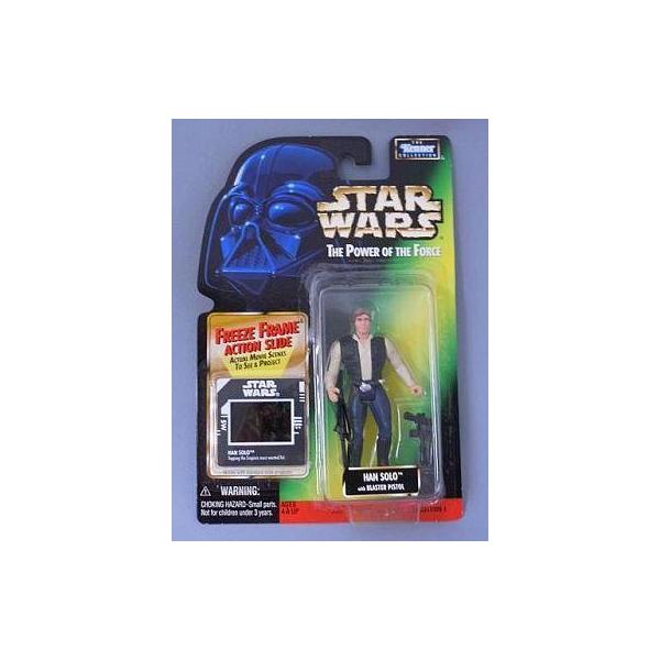 商品名：中古フィギュア ハン・ソロ 「スター・ウォーズ パワー・オブ・ザ・フォース」 FREEZE FRAME フリーズ・フレーム ベーシックフィギュア商品解説■used0130_figures